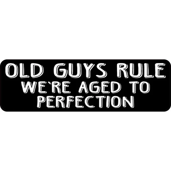 DOPASTICKER Old Guys Rule Sticker Phone Sticker, Latop Sticker, Lover ...