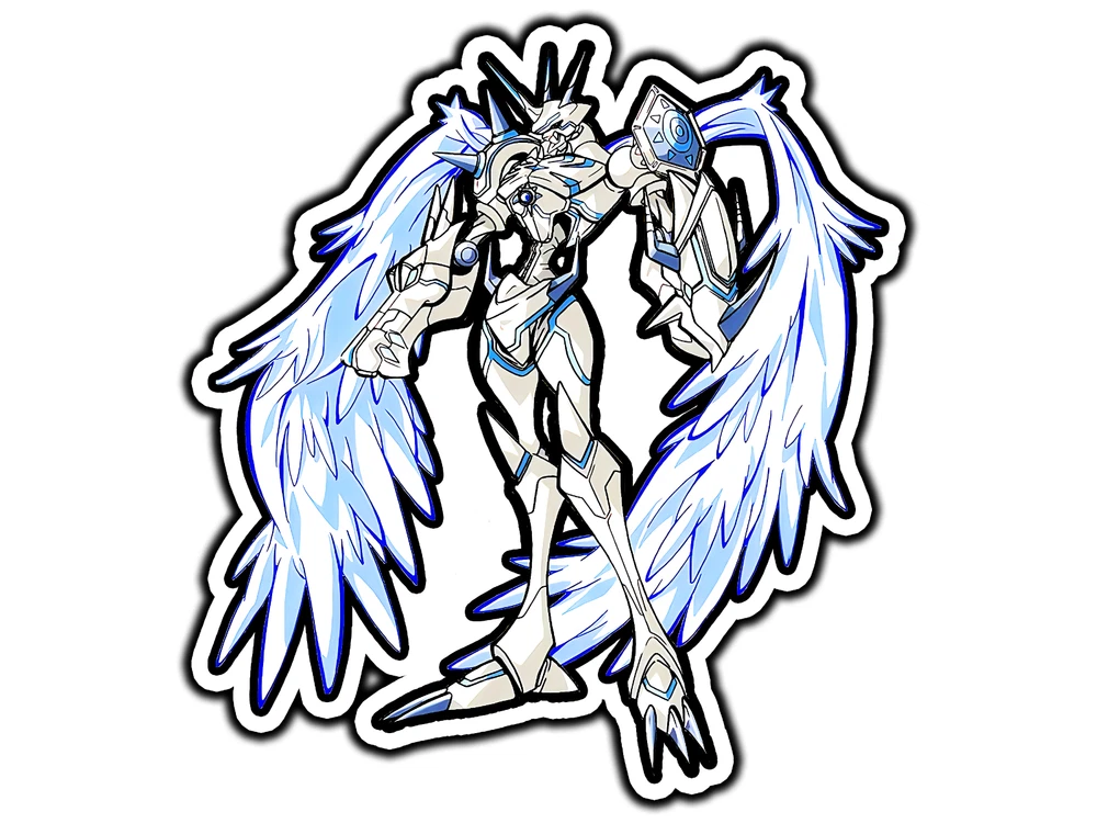 DOPASTICKER Omegamon Merciful Mode Sticker Decal Phone Decal Water ...
