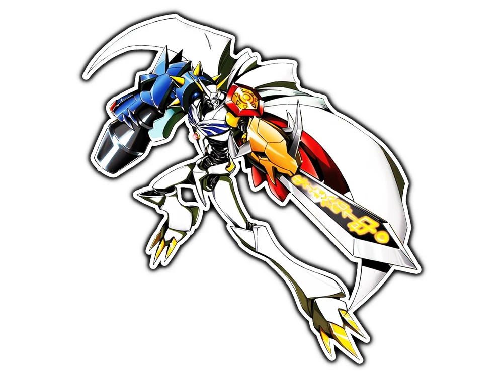 DOPASTICKER Omnimon Sticker Decal Phone Decal Water Bottle Stickers ...