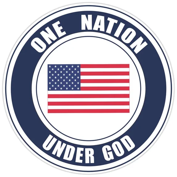 DOPASTICKER One Nation Under God Sticker Military Soldier Decal Phone ...