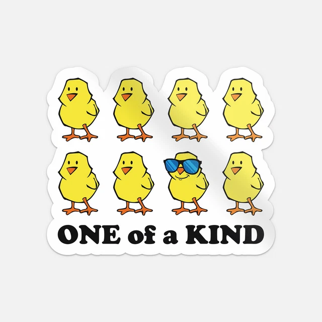 DOPASTICKER One Of A Kind Sticker Decal Phone Decal Water Bottle ...