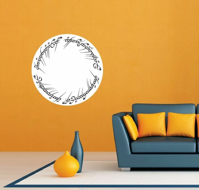 DOPASTICKER One Ring Lord Of The Rings Room Wall Garage Decor Sticker ...