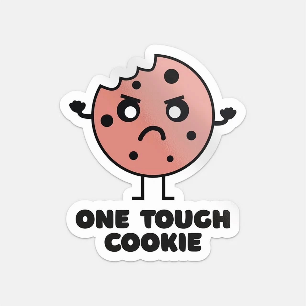 DOPASTICKER One Tough Cookie Sticker Decal Phone Decal Water Bottle ...