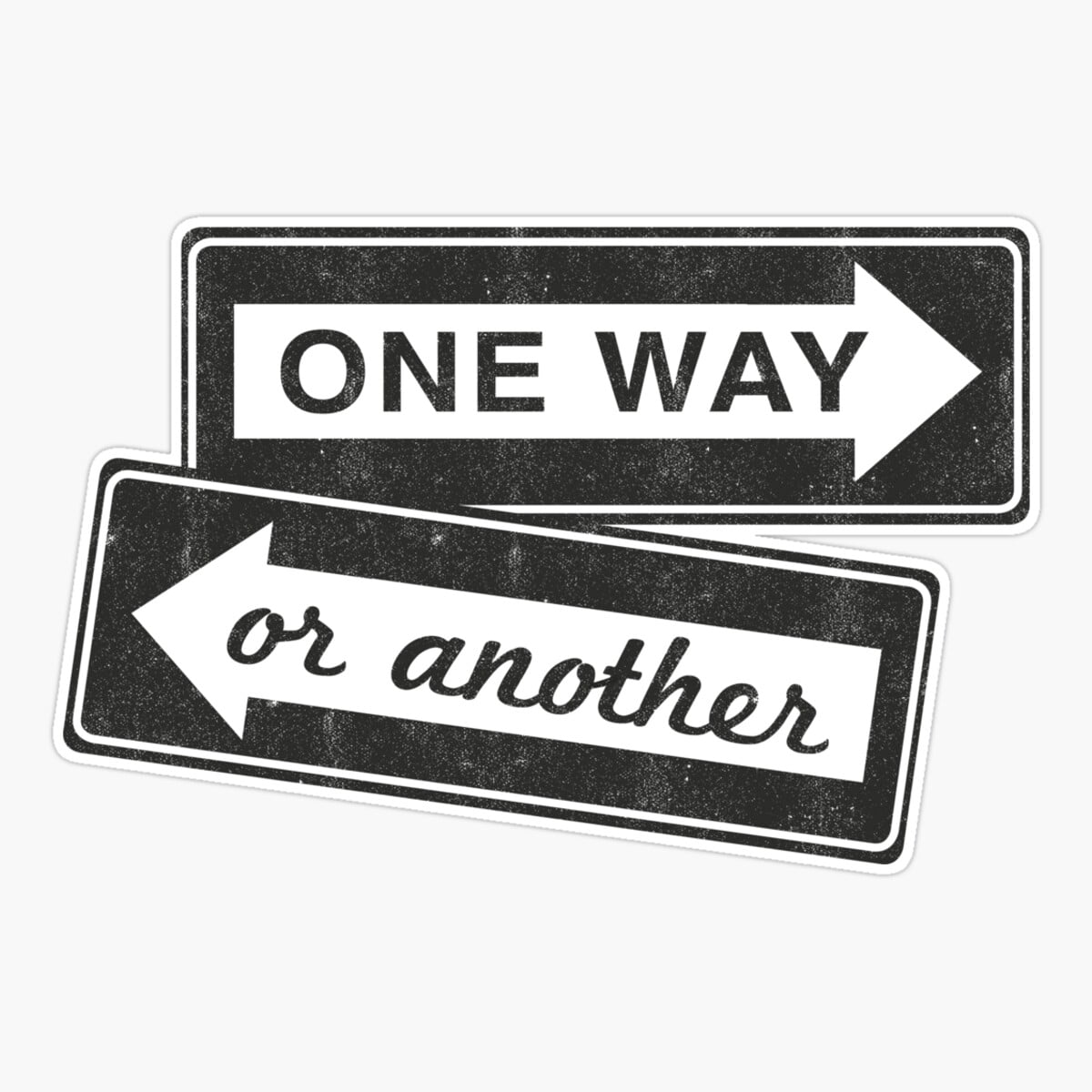 DOPASTICKER One Way Or Another Sticker, Phone Sticker Water Bottle ...
