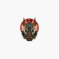 DOPASTICKER Oni Mask Japanese Culture Art M Byte Sticker Phone Sticker ...