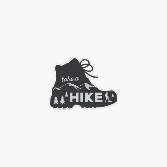 DOPASTICKER Onimtake A Hike - Hiking Sticker, Phone Sticker Car Sticker ...