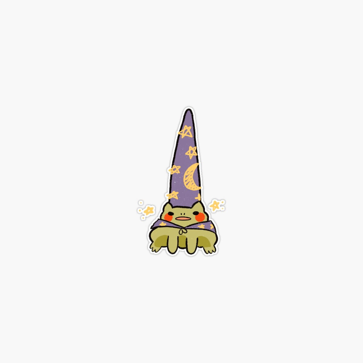 DOPASTICKER Onimwizard Frog Sticker, Phone Sticker Car Stickers ...