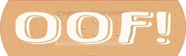 DOPASTICKER Oof Bandage Sticker Phone Sticker, Latop Sticker, Lover ...