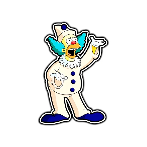 DOPASTICKER Opera Krusty Sticker Decal Phone Decal Water Bottle ...