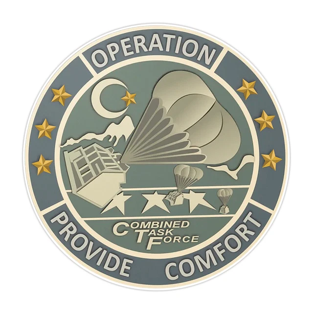 DOPASTICKER Operation Provide Comfort Sticker Military Soldier Decal ...