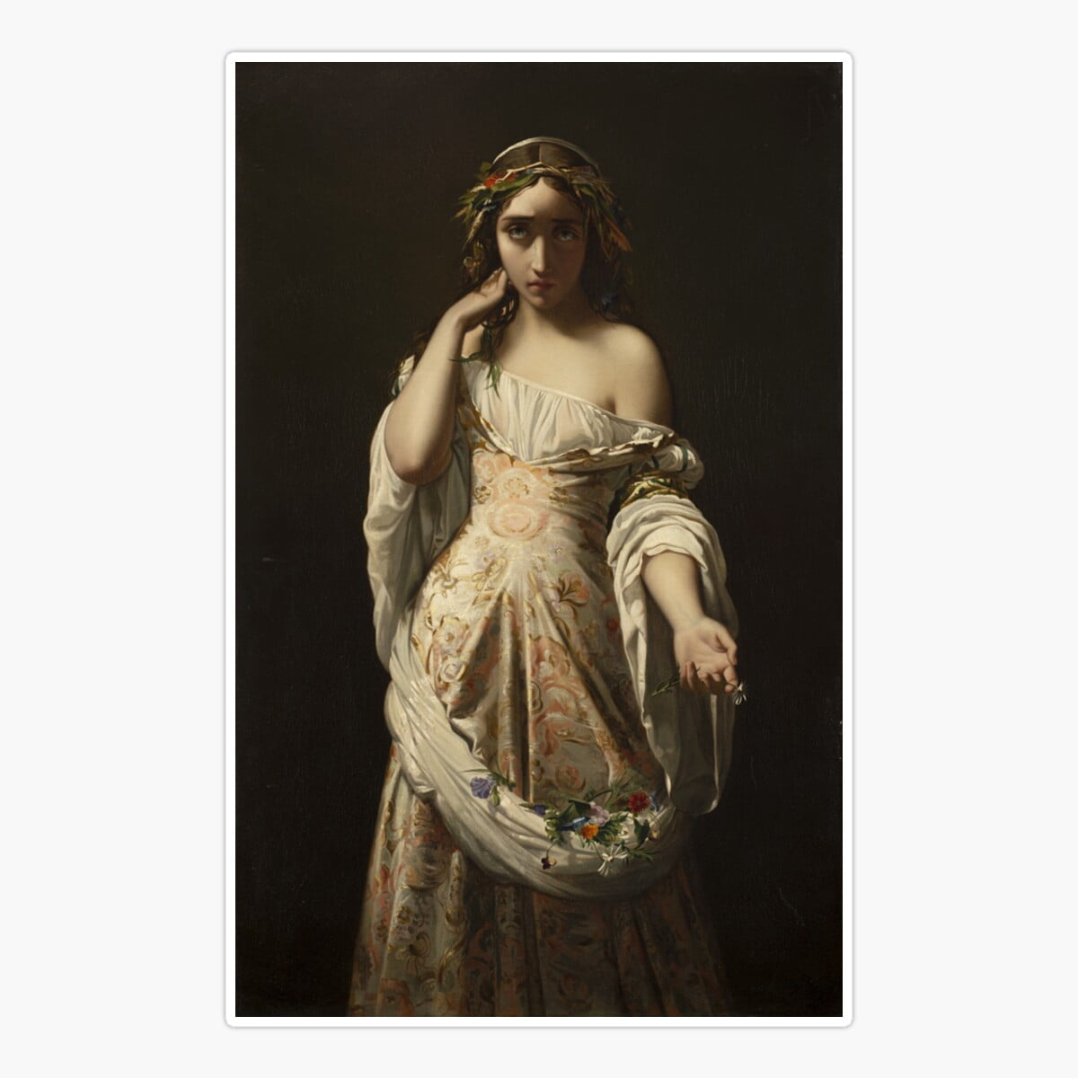 DOPASTICKER Ophelia - Henri Lehmann Sticker, Phone Sticker Car Sticker ...