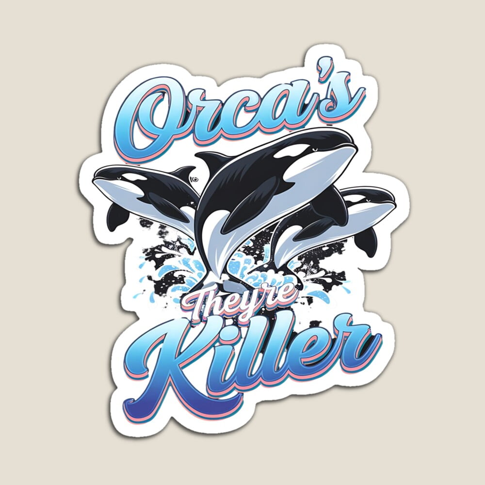 DOPASTICKER I'M With The Orca'S - The Spirit Of Orca - My Orca - Orca ...