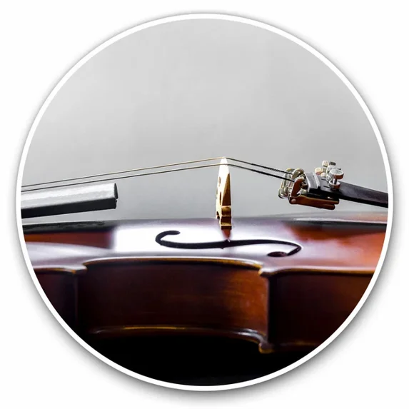 DOPASTICKER Orchestral Violin String Instrument Cool Gift Decorative ...