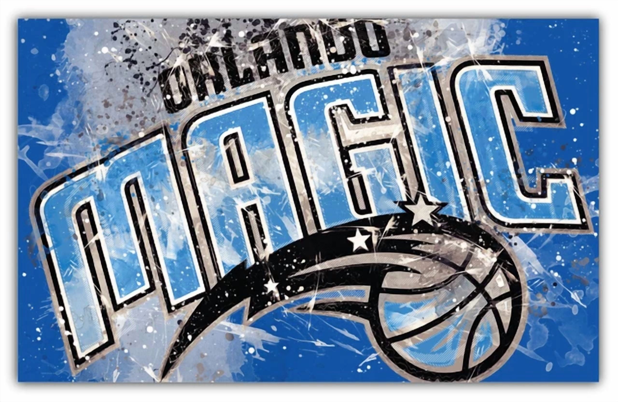 DOPASTICKER Orlando Magic Basketball Sport Logo Car Sticker Phone Water ...