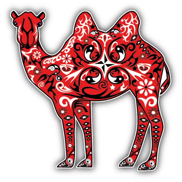 DOPASTICKER Ornate Camel Sticker Decal Phone Decal Water Bottle ...