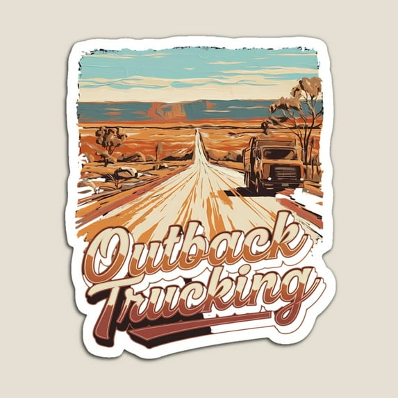 DOPASTICKER Outback Trucking - Truck Driver - American Trucking ...