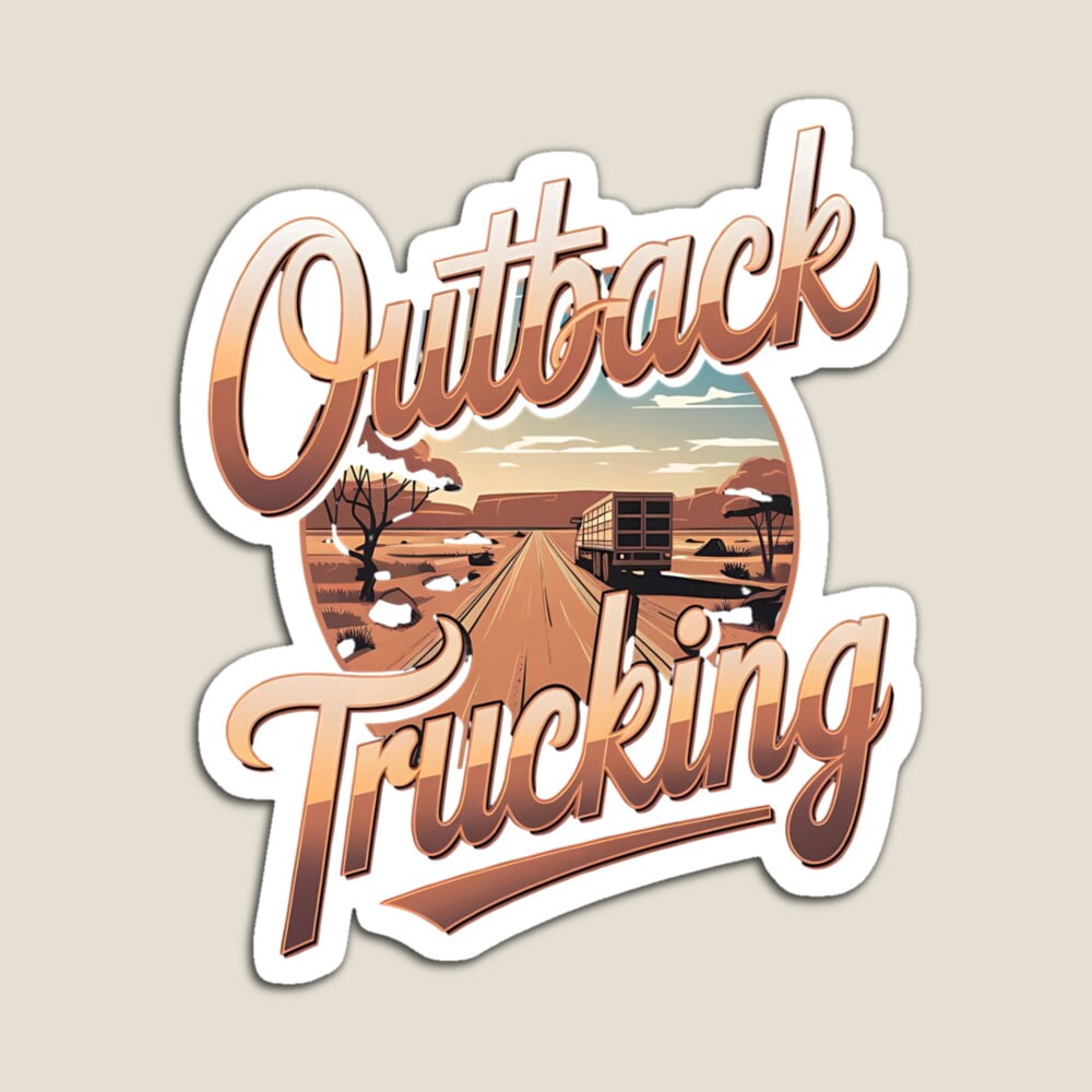 DOPASTICKER Outback Trucking - Truck Driver - American Trucking ...