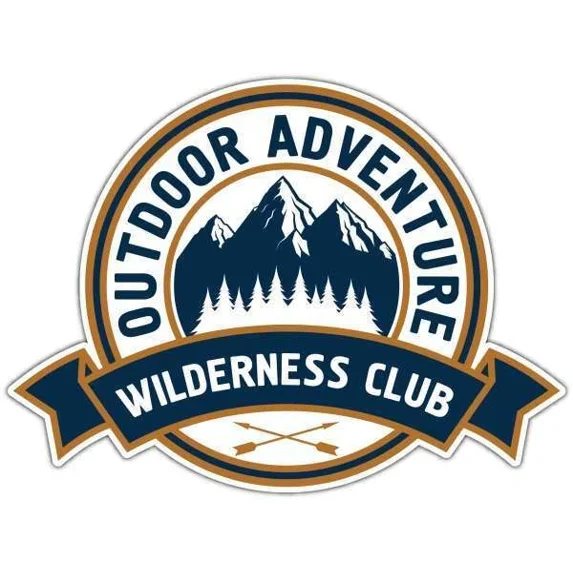 DOPASTICKER Outdoor Adventure Wilderness Club Wild Car Window Sticker ...