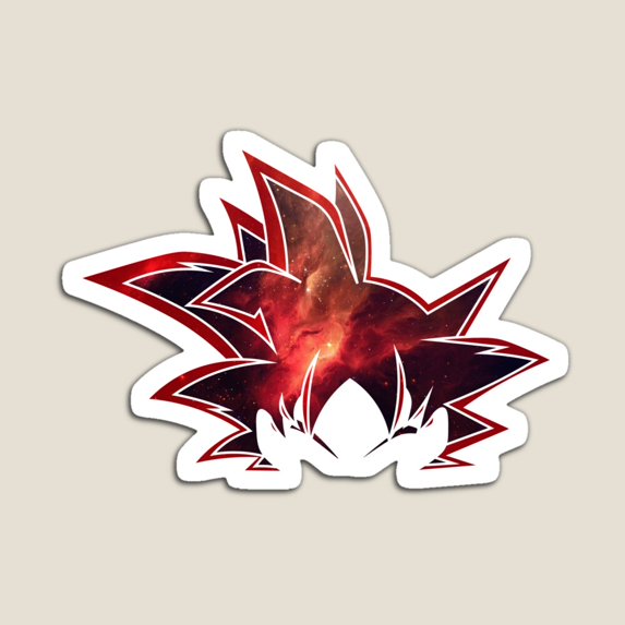 DOPASTICKER Outlined Kaioken G0Ku Galaxy Decorative Laptop, Phone ...