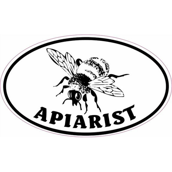 DOPASTICKER Oval Apiarist Sticker Phone Sticker, Latop Sticker, Lover ...