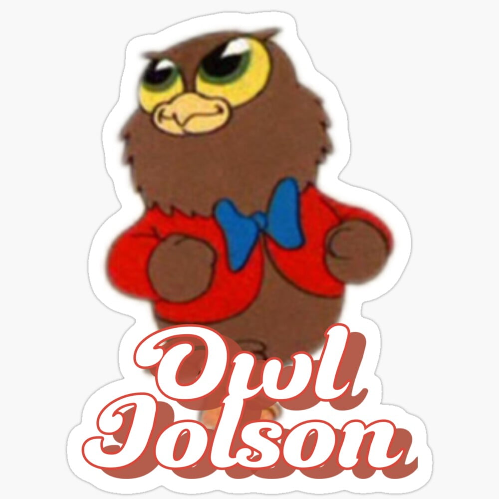 DOPASTICKER Owl Jolson Sticker Phone Decal Water Bottle Stickers, Cars ...