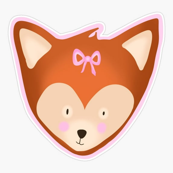 DOPASTICKER Ox With Bow Sticker, Phone Sticker Water Bottle Sticker Car ...