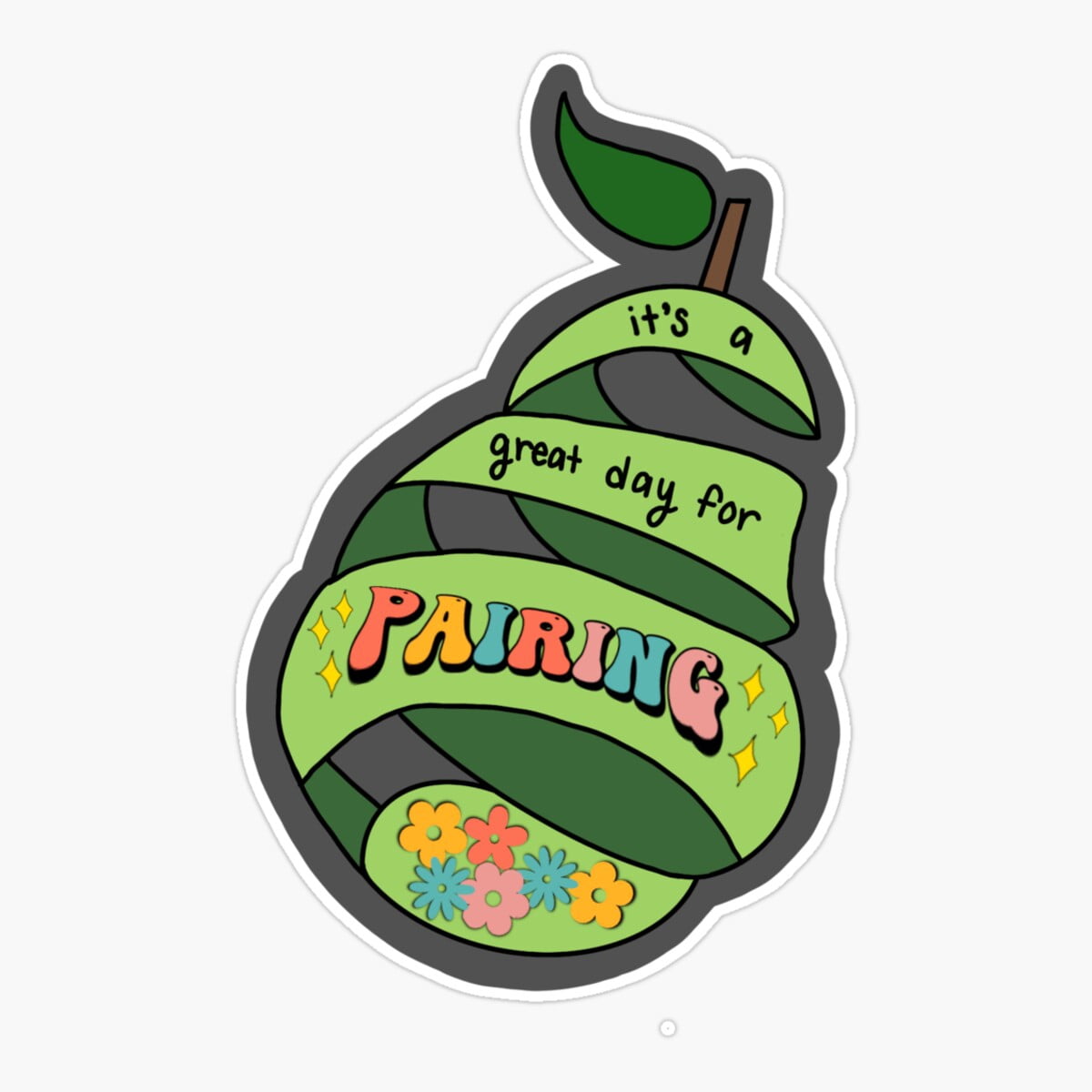 DOPASTICKER Pairing Pair Sticker, Phone Sticker Car Stickers, Birthday ...