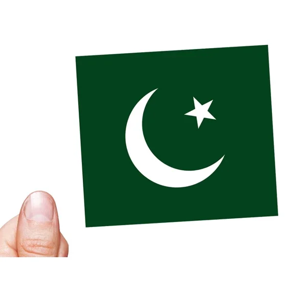 DOPASTICKER Pakistan Flag Sticker Decal Phone Decal Water Bottle ...