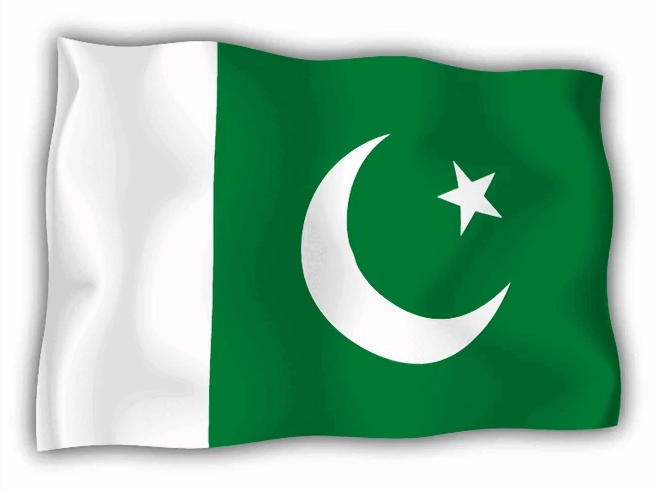 DOPASTICKER Pakistan Wave Flag Sticker Decal Phone Decal Water Bottle ...