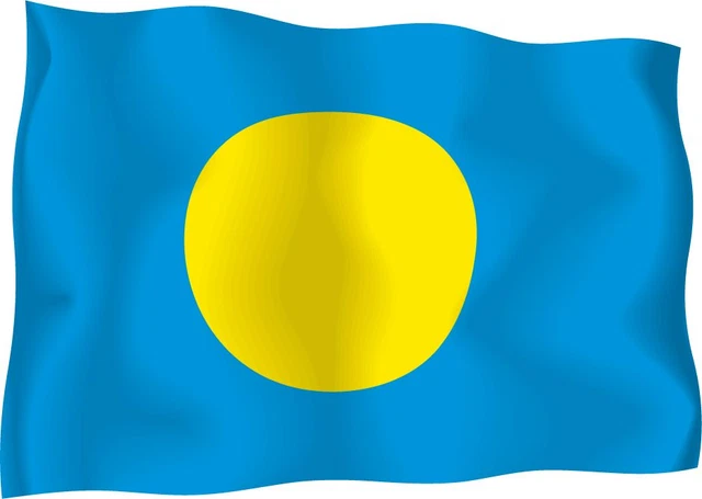 DOPASTICKER Palau Flag Sticker Phone Decal Water Bottle Stickers, Cars ...