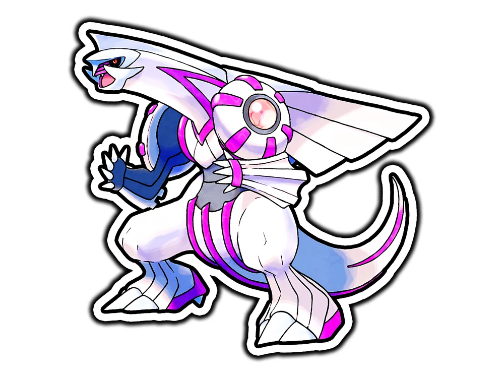 DOPASTICKER Palkia Sticker Decal Phone Decal Water Bottle Stickers ...