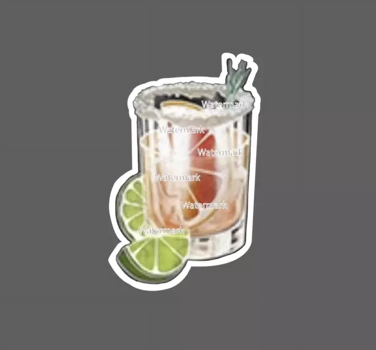 DOPASTICKER Paloma Cocktail Decorative Laptop, Phone Stickers ...
