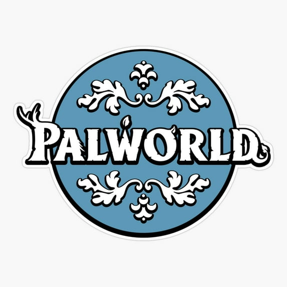 DOPASTICKER Palworld An Logo Sticker, Phone Sticker Water Bottle ...