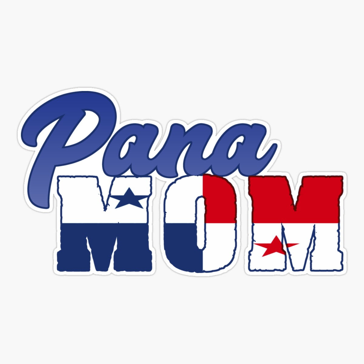 DOPASTICKER Panama Mothers Day Panamom Sticker, Phone Sticker Car ...