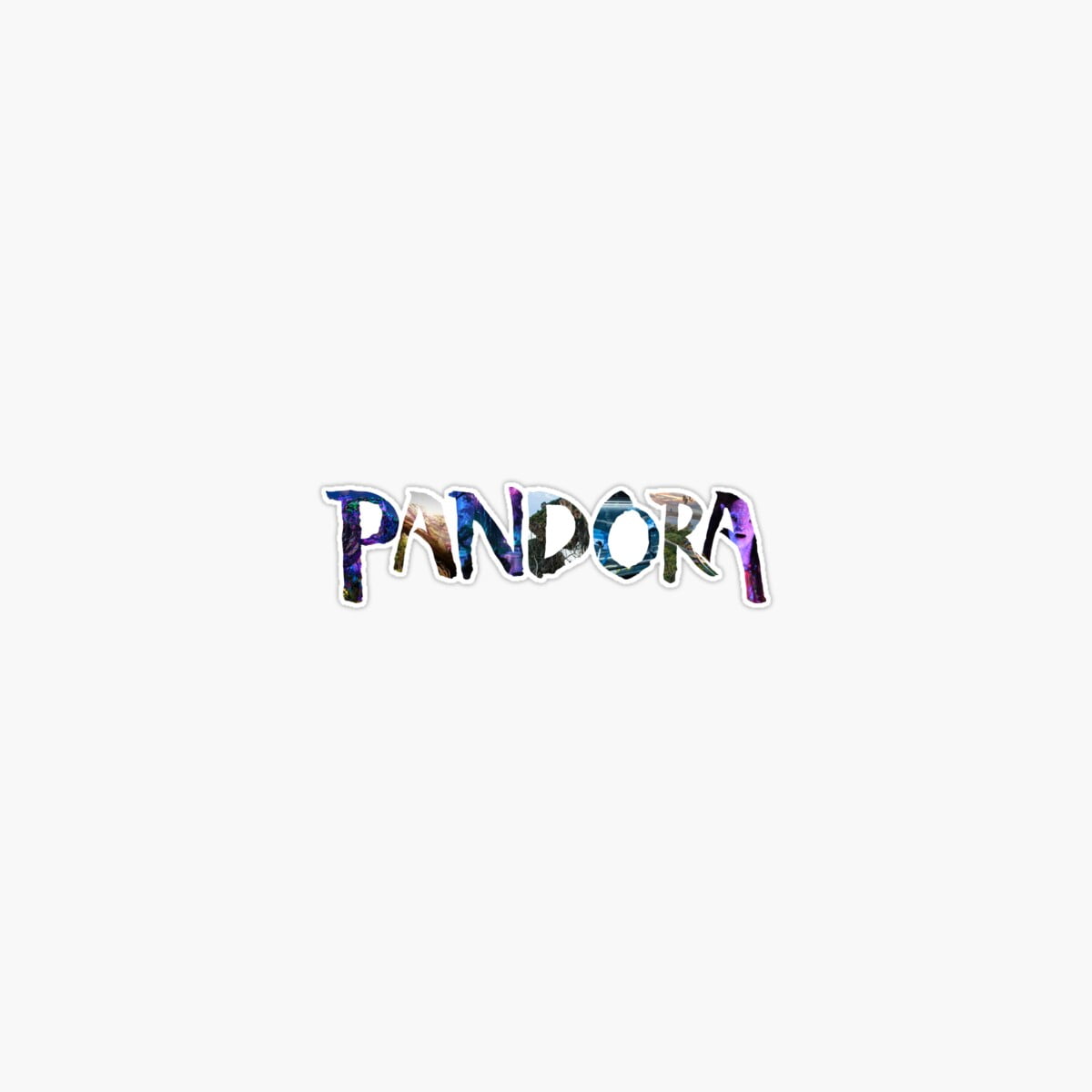 DOPASTICKER Pandora Photo Print Sticker, Phone Sticker Car Stickers ...