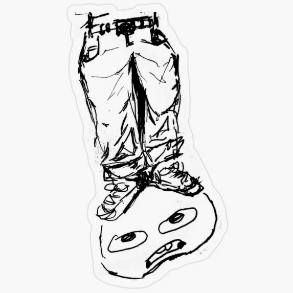 DOPASTICKER Pants On Head Sticker Phone Sticker, Latop Sticker, Lover ...