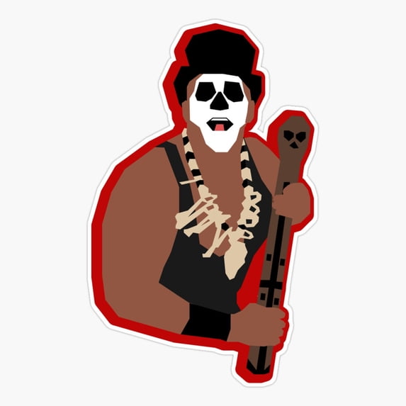 DOPASTICKER Papa Wrestler Sticker, Phone Sticker Water Bottle Sticker ...