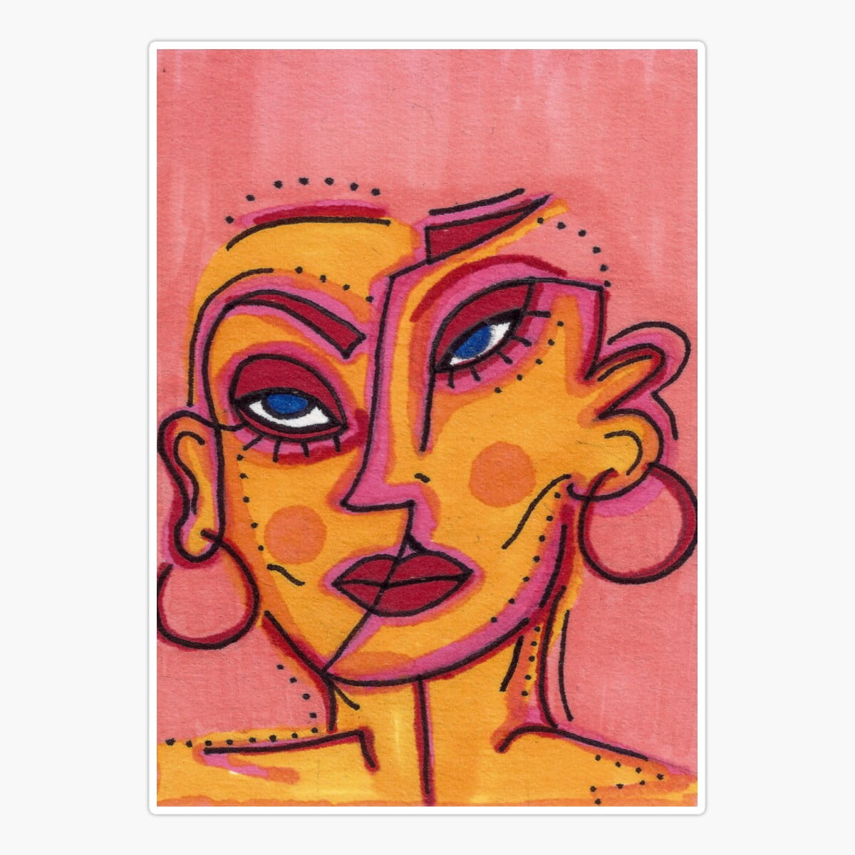 DOPASTICKER Passion Sticker, Phone Sticker Water Bottle Sticker Car ...