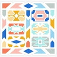 DOPASTICKER Pastel Ndebele Pattern Sticker Birthday Gifts - Decorative ...