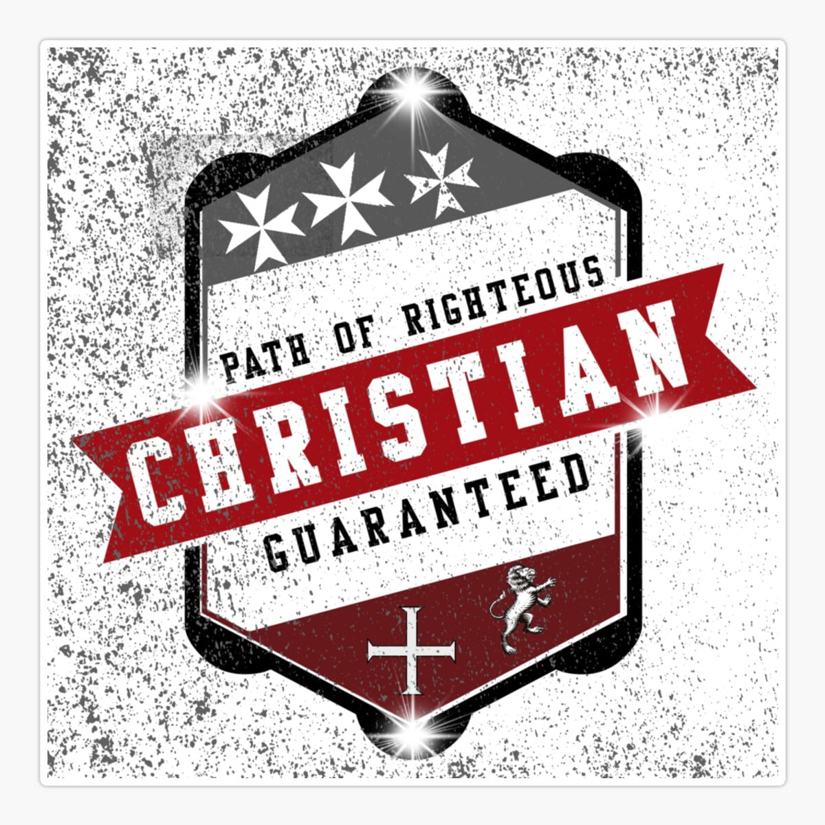 DOPASTICKER Path Of Righteous Sticker, Phone Sticker Car Stickers ...