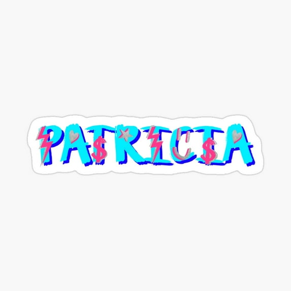 DOPASTICKER Patricia Name, Perfect Birthday Gift Everyone Phone Sticker ...