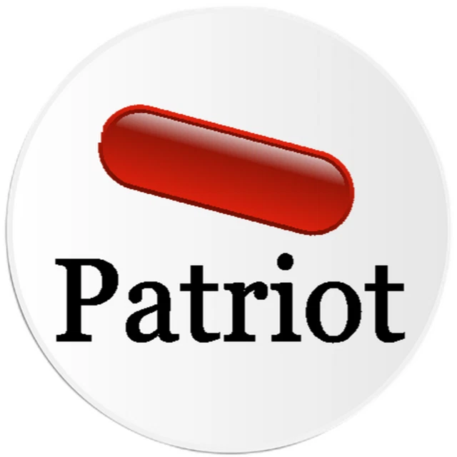 DOPASTICKER Patriot Red Pill Sticker Phone Decal Water Bottle Stickers ...