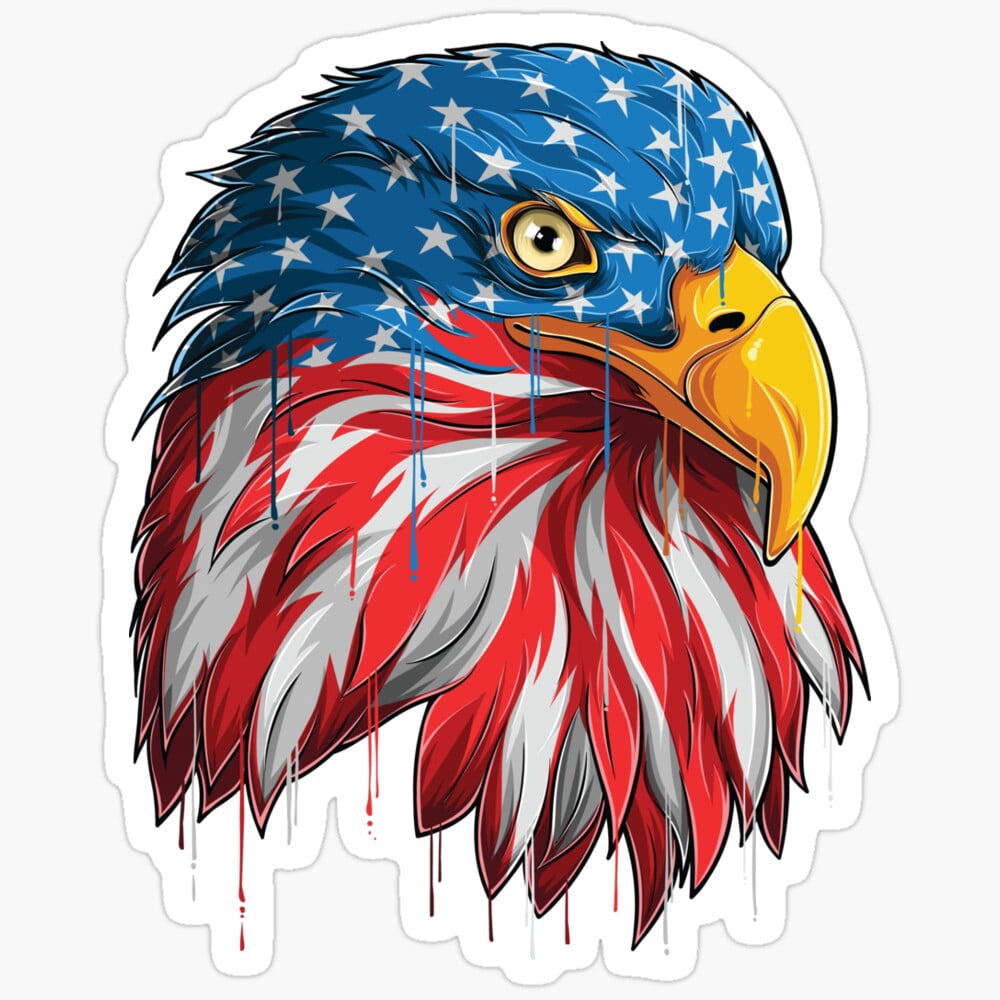 DOPASTICKER Patriotic Eagle! - The 4Th Of July Patriot Celebration ...