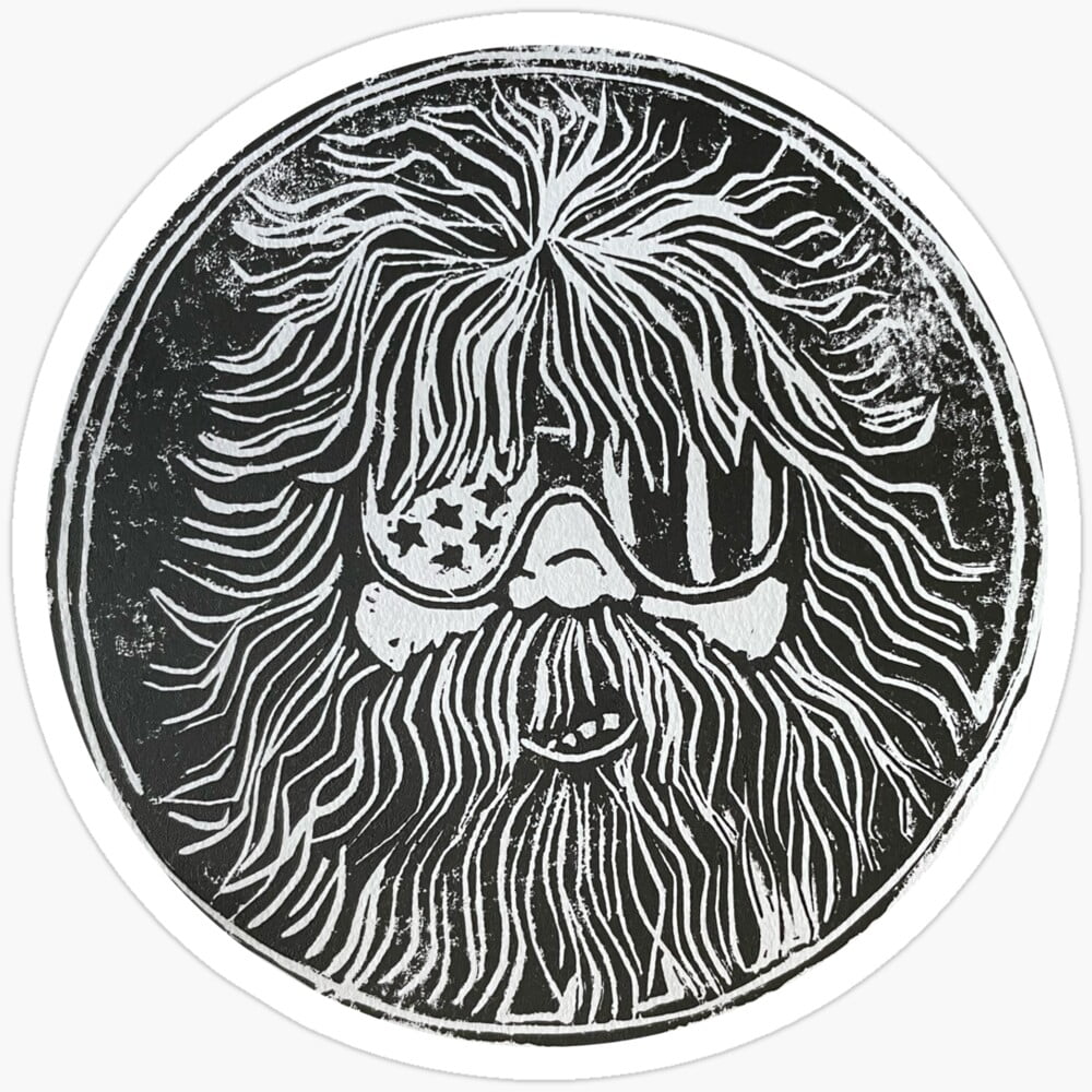 DOPASTICKER Patriotic Squatch Sticker Fourth Of July Sticker, Memorial ...