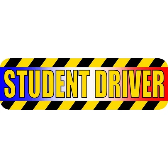 DOPASTICKER Patriotic Student Driver Sticker Truck Sticker Phone ...