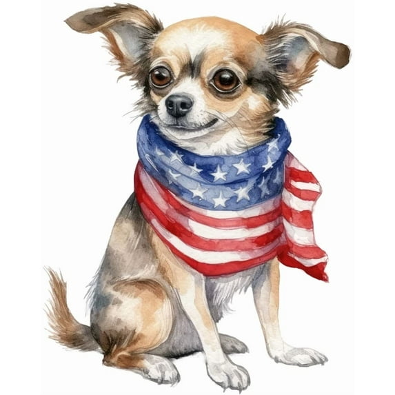 DOPASTICKER Patriotic Usa Dogs Car Sticker Dogs Sticker Phone Sticker ...