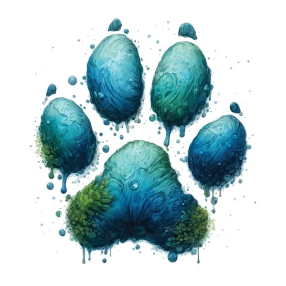 DOPASTICKER Paw Print Car Sticker Tuning Rear Window Phone Sticker ...