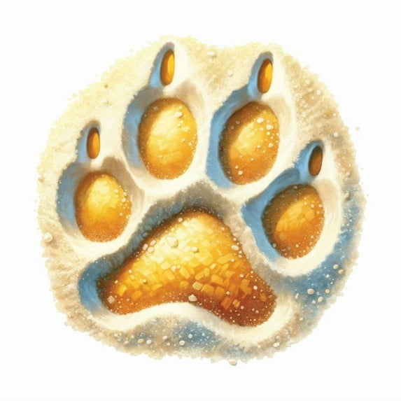 DOPASTICKER Paw Print Car Sticker Tuning Rear Window Phone Sticker ...