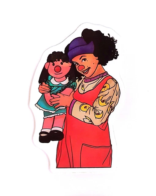 DOPASTICKER Pbs The Big Comfy Couch Loonette Molly Granny Clock Rug ...