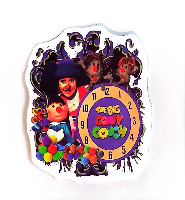 DOPASTICKER Pbs The Big Comfy Couch Loonette Molly Granny Clock Rug ...